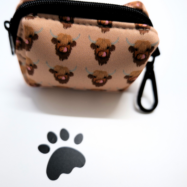 Highland Cow Poop Bag Holder – LoveCases