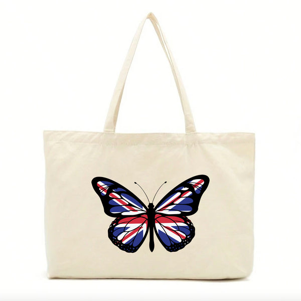 Union Jack Butterfly Tote – LoveCases