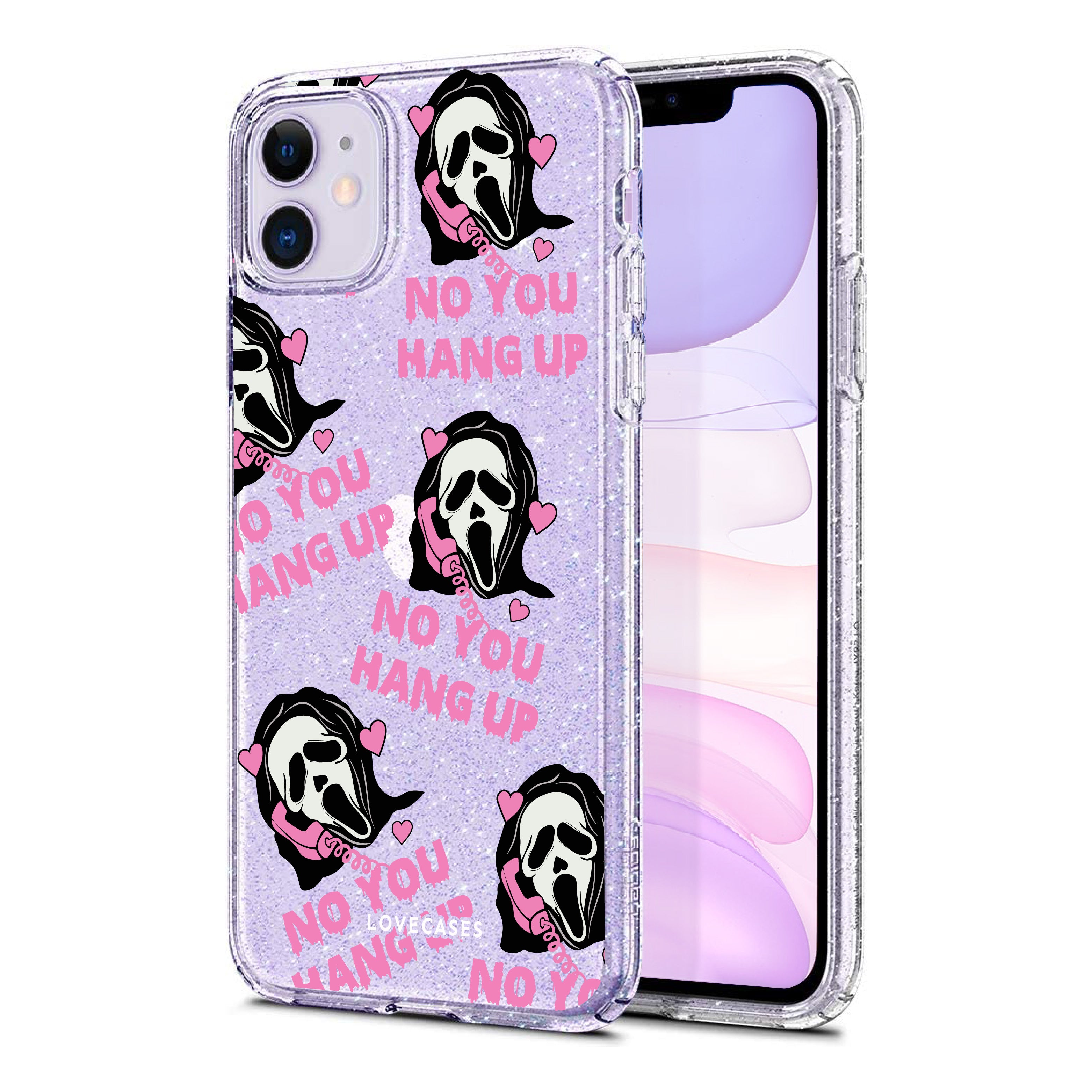 Scream Glitter Phone Case – LoveCases