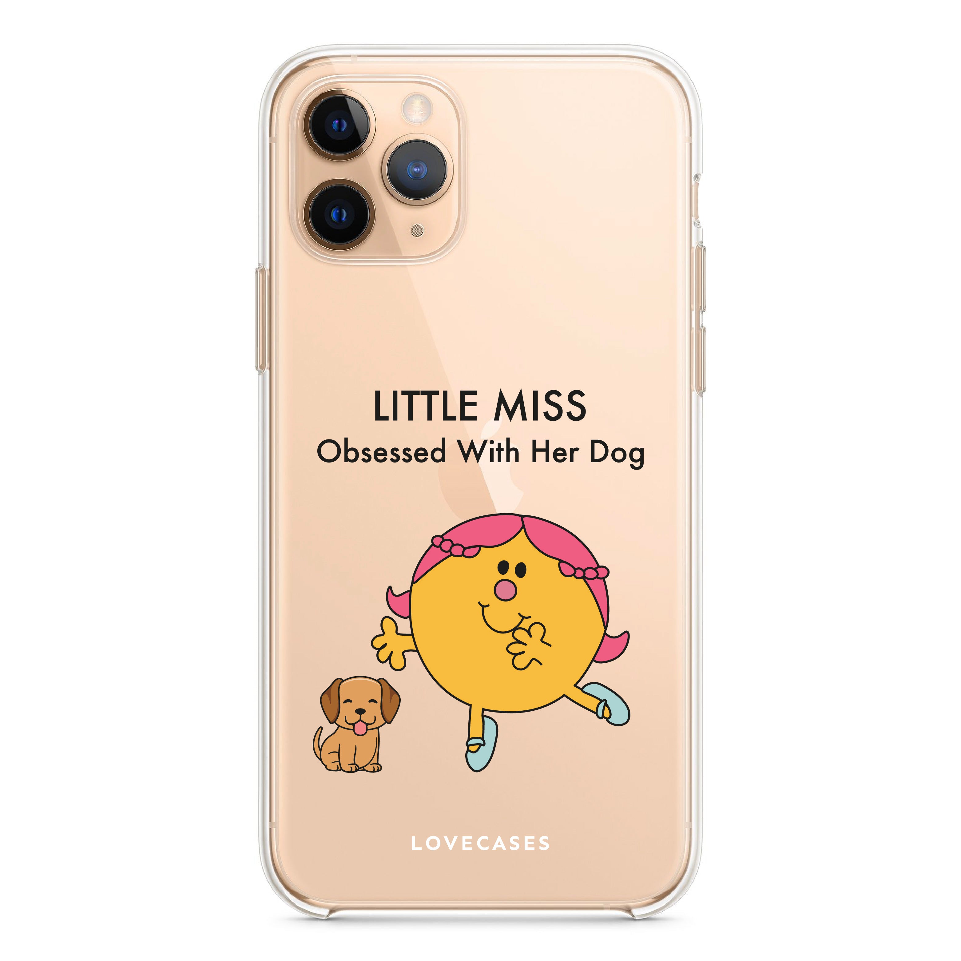 Little Miss Obsessed With Her Dog Phone Case – LoveCases