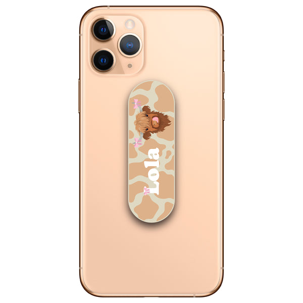 Personalised Coquette Highland Cow Phone Loop – LoveCases