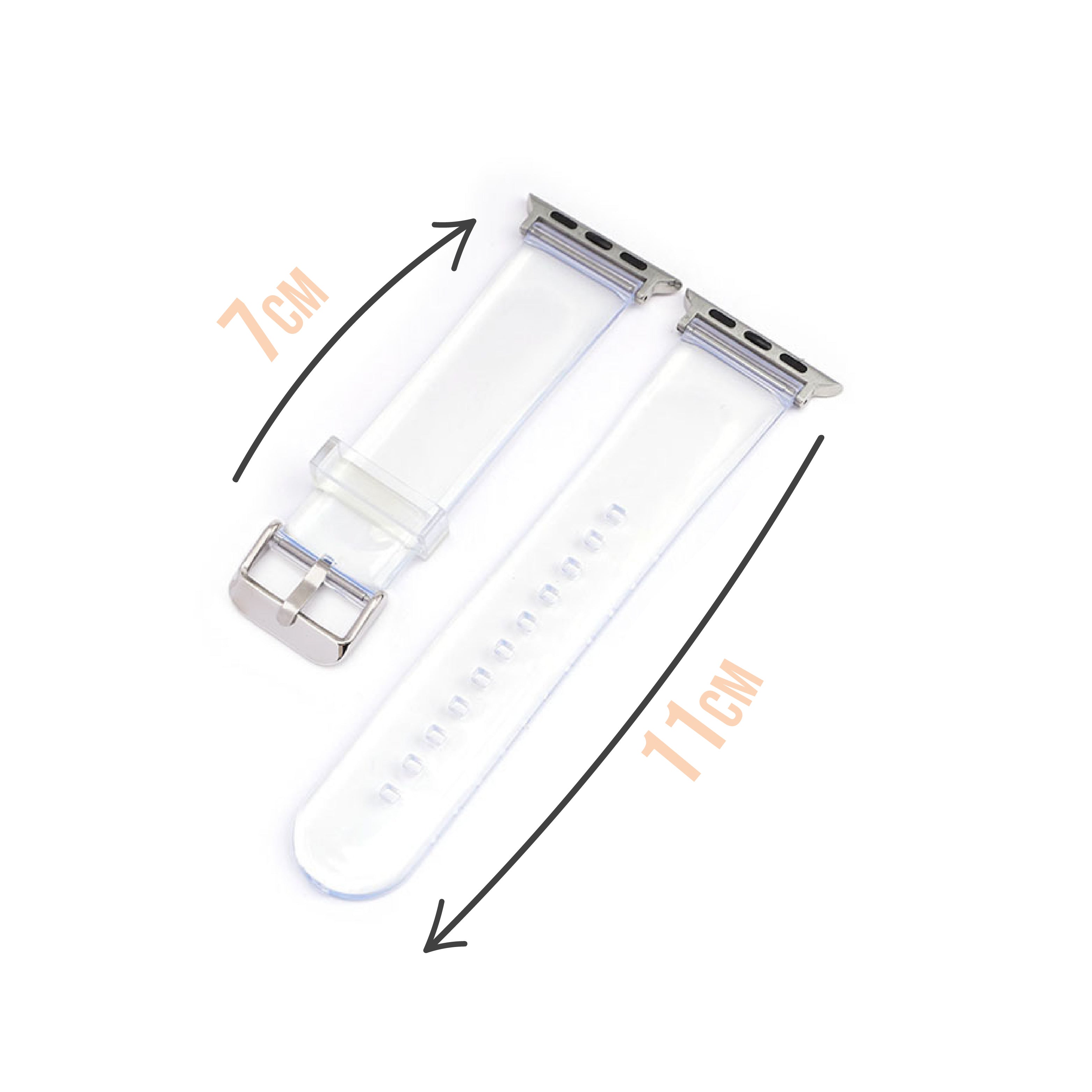 Scream Clear Smartwatch Strap – LoveCases