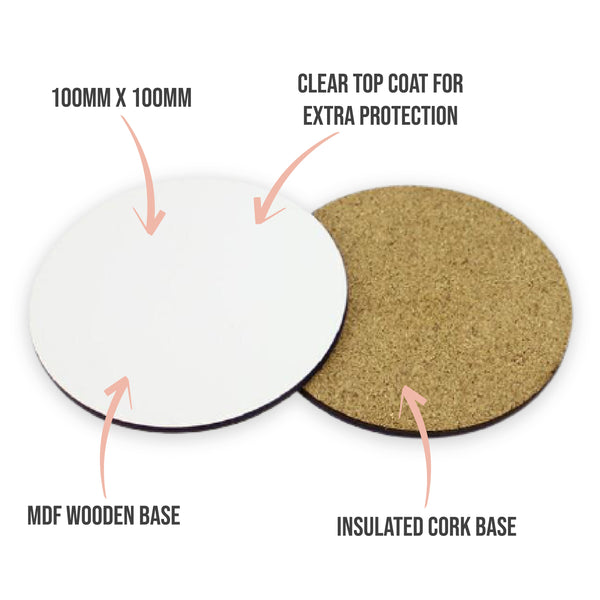 Angel Numbers Circle Coaster – LoveCases